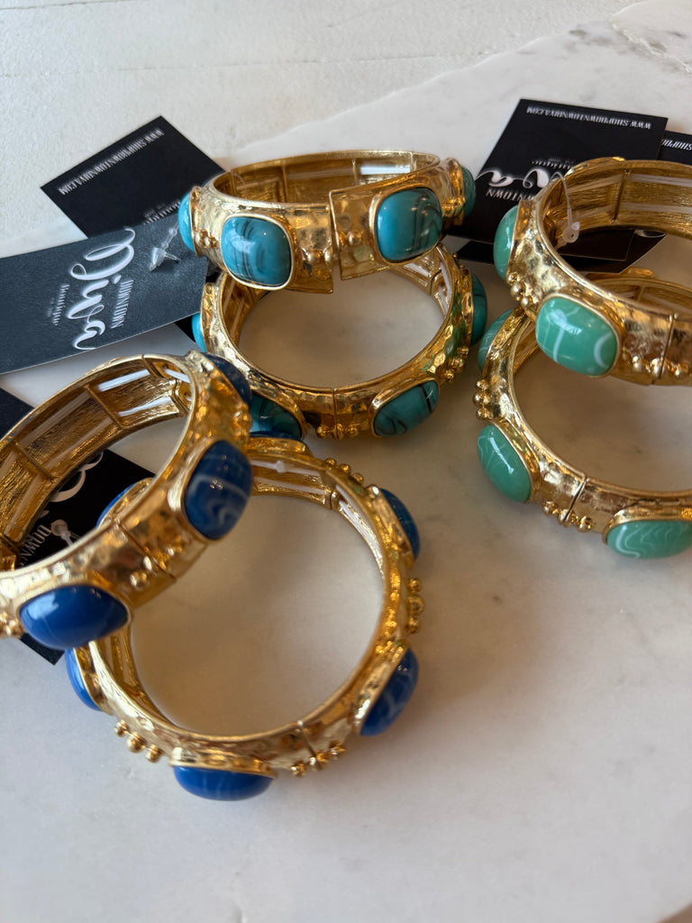 Stone Stretch Bracelet – Downtown Diva Fashion Boutique